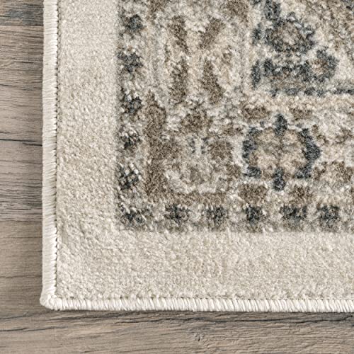 nuLOOM Becca Vintage Tile Area Rug, 8' x 10', Beige