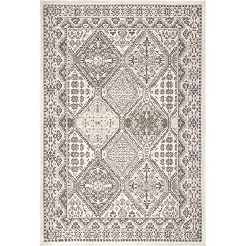 nuLOOM Becca Vintage Tile Area Rug, 8' x 10', Beige