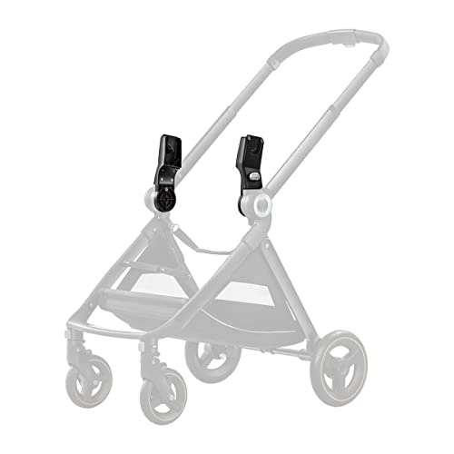 Elittle Baby Car Seat Adapters Compatible with Multiple Models of Car Seats for Maxi-COSI,Nuna,Cybex,Besafe, The Bottom Must be Attached to The Elittle Emu Stroller