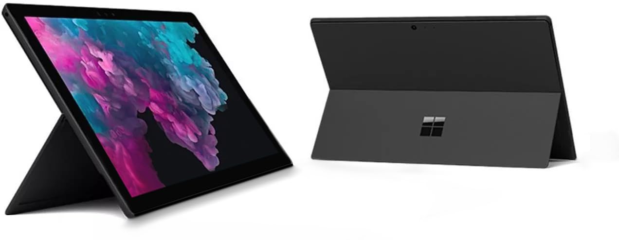 Microsoft Surface Pro 6 Laptop 12.3" Touchscreen Tablet PC, (2736 X 1824) Display, Intel Core i5-8350 Up to 3.1GHz, 8GB DDR4 RAM, 256GB SSD, WiFi, Bluetooth, Cam Windows 10 Pro (Renewed)