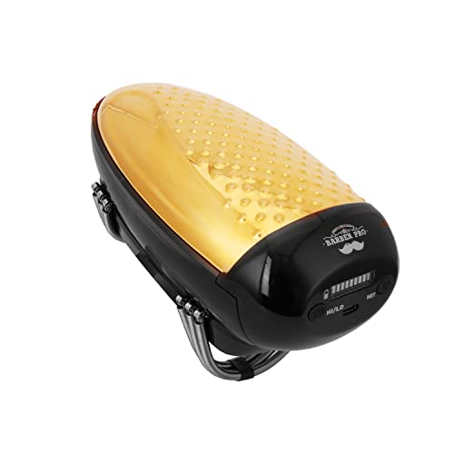 Professional Cord/Cordless Handheld Heat Massager,USB Charge Vibration Neck/Legs/Hand Massage, 2 Massage Nodes,1 Hot Button (Convex)