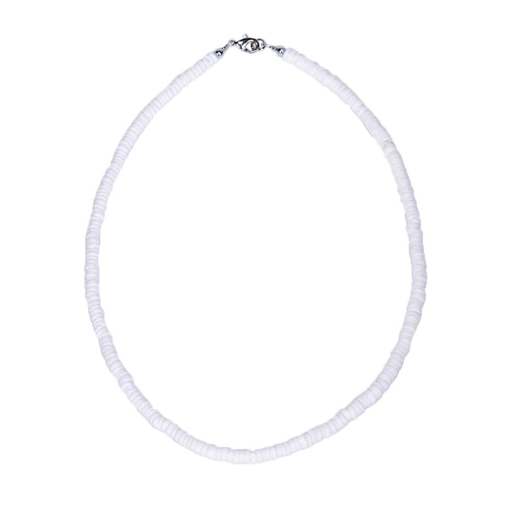BlueRica Puka Shell Beads Necklace (18")