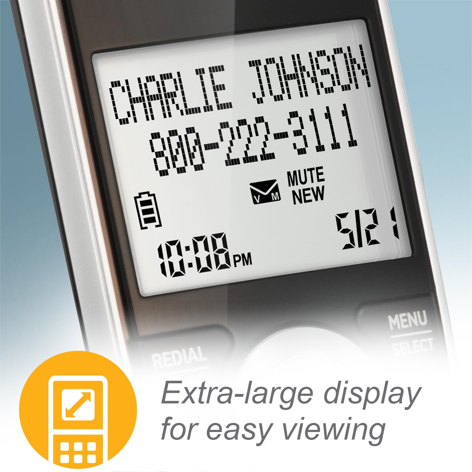 AT&T CL82407 DECT 6.0 4-Handset Cordless Phone for Home with Answering Machine, Call Blocking, Caller ID Announcer, Intercom and Long Range, Silver