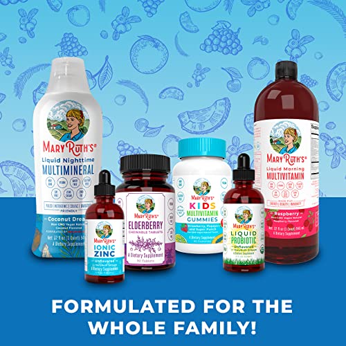 Vegan Postnatal Probiotic by MaryRuth's - Capsules Loaded with Essential Nutrients for Breastfeeding Moms - Nursing Probiotics with Vitamins, Minerals & Antioxidants for Mother & Child - 30 Servings