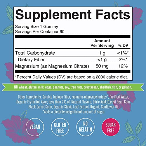 USDA Organic Men' s Multivitamins Gummies & Magnesium Citrate Gummies Bundle by MaryRuth's | Immune Support | Calm Magnesium Gummies for Adults & Kids 4+ | Stress Relief, Bone, Nerve, Gut Health