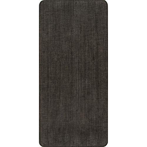nuLOOM Casual Solid Anti Fatigue Kitchen or Laundry Room Comfort Mat, 18" x 30", Dark Brown