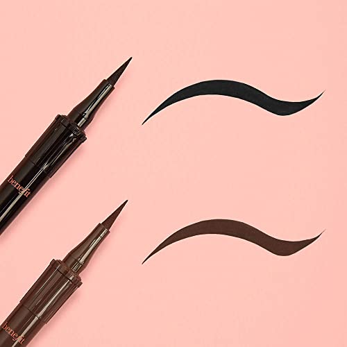 Benefit Cosmetics Roller Liner Eyeliner, Black, 0.01 fl oz / 0.5 ml Travel Sample Size Mini (Unboxed)
