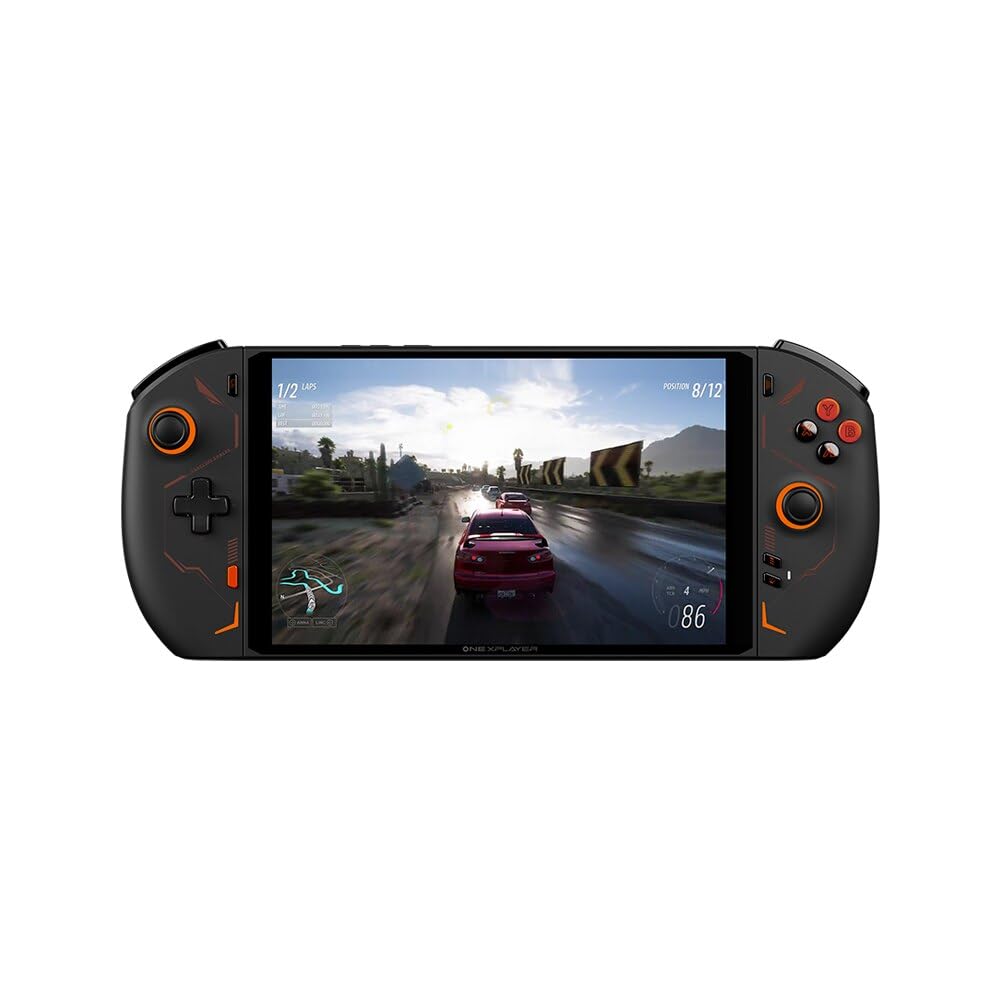 Oushedi ONEXPLAYER 2 Pro AMD R7-7840U PC Game Console Removable Handle 5 in 1 Laptop Tablet 8.4 Inch 2.5K IPS Screen Windows11 Computer (32G+2TB, Ore Black)