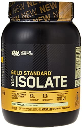 Optimum Nutrition on Isolate, Vanilla Soft Serve, 1.62 Pound