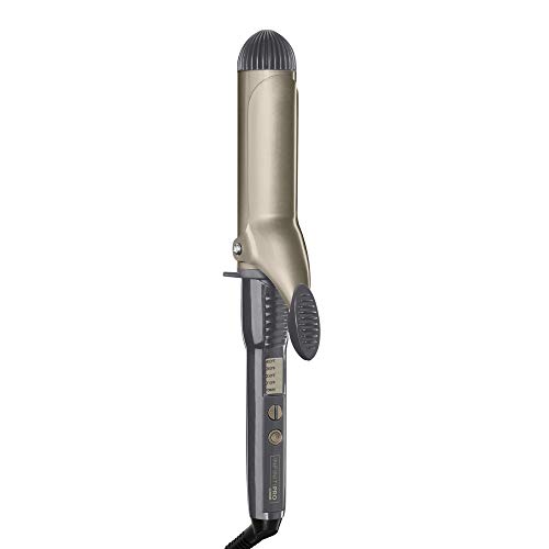 INFINITIPRO BY CONAIR Tourmaline 1 1/2-Inch Ceramic Curling Iron, 1 Β½ inch barrel produces soft waves β for use on medium and long hair