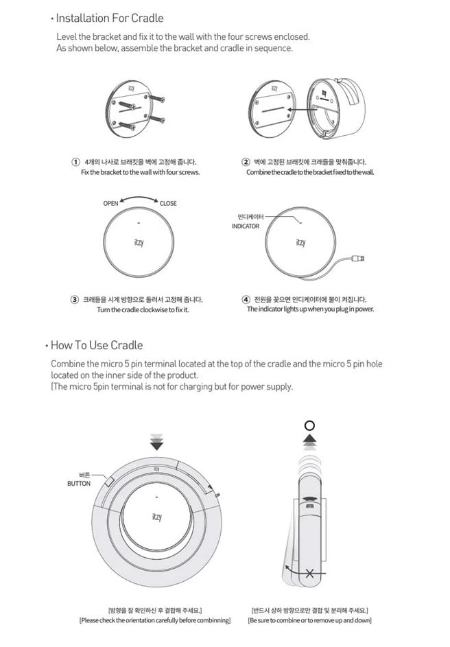 KPOPINTOUCH ITZY Official Light Ring with Wrist Strap Fan Cheering Lightstick for K-Pop Idol Concert Lightup Lighting Merchandise