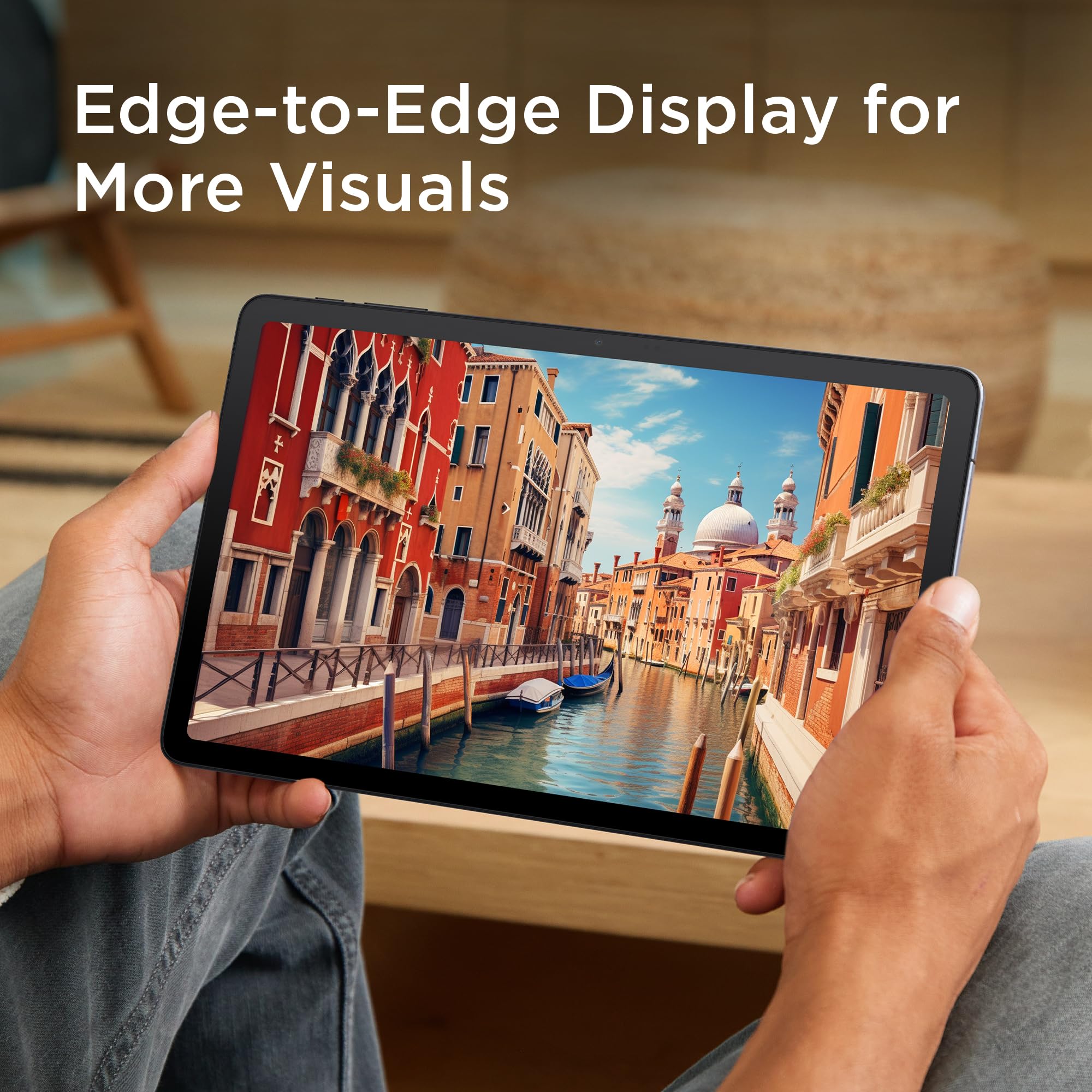TCL TAB 10 Gen 2, 10.4" Wi-Fi Android Tablet 128GB, 2K Full HD Screen, 6000mAh Battery, Android 13, Slim Design, 2023 Release, US Version, Space Gray