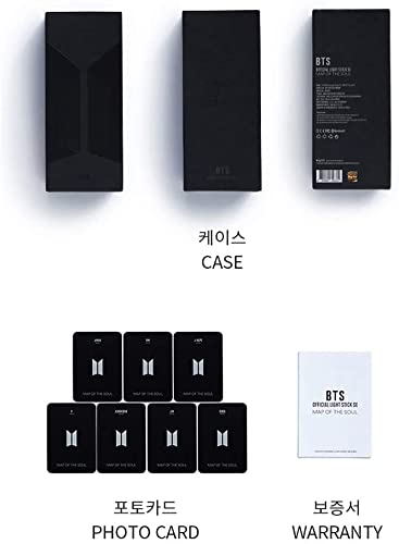 HYBE BTS Official Light Stick SE - MAP of The Soul (Incl.IDOLPARK Special BTS PhotocardS Set)