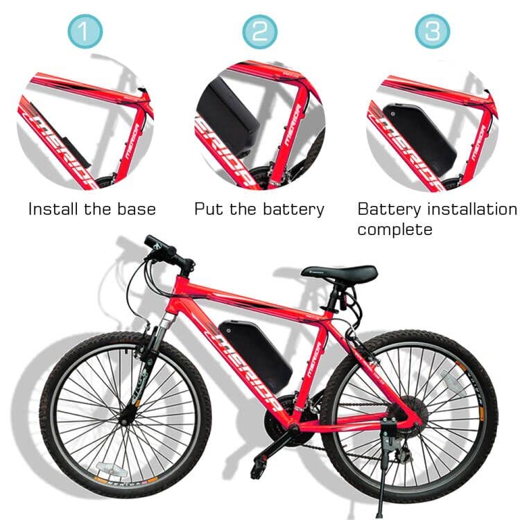 Unit Pack Power 52V 24Ah Ebike Battery for 1500W 1000W 750W 500W Bafang Mid Drive Bafang BBS001 BBS002 BBSHD - Ebike Conversion Kit Lith-ium Ion Battery