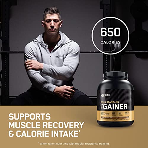 Optimum Nutrition GS Pro Gainers Weight Gainer Protein Powder,Double Rich Chocolate, 5.09 Pounds (Packaging May Vary)