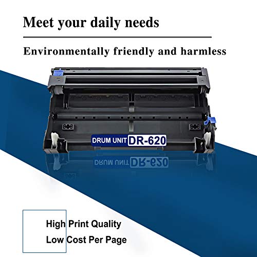 DR620 DR-620 Drum Unit Replacement for Brother MFC-8370 8480DN 8660DN 8460N 8470DN 8670DN 8680DN 8690DN 8860DN 8870DW 8880DN 8890DW Printer(1 Pack,Black Toner is not Included).