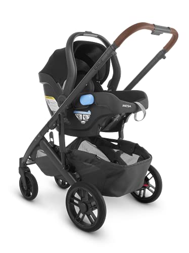 Cruz V2 Stroller – Greyson (Charcoal mélange/Carbon/Saddle Leather) + MESA- Jordan (Charcoal mélange)
