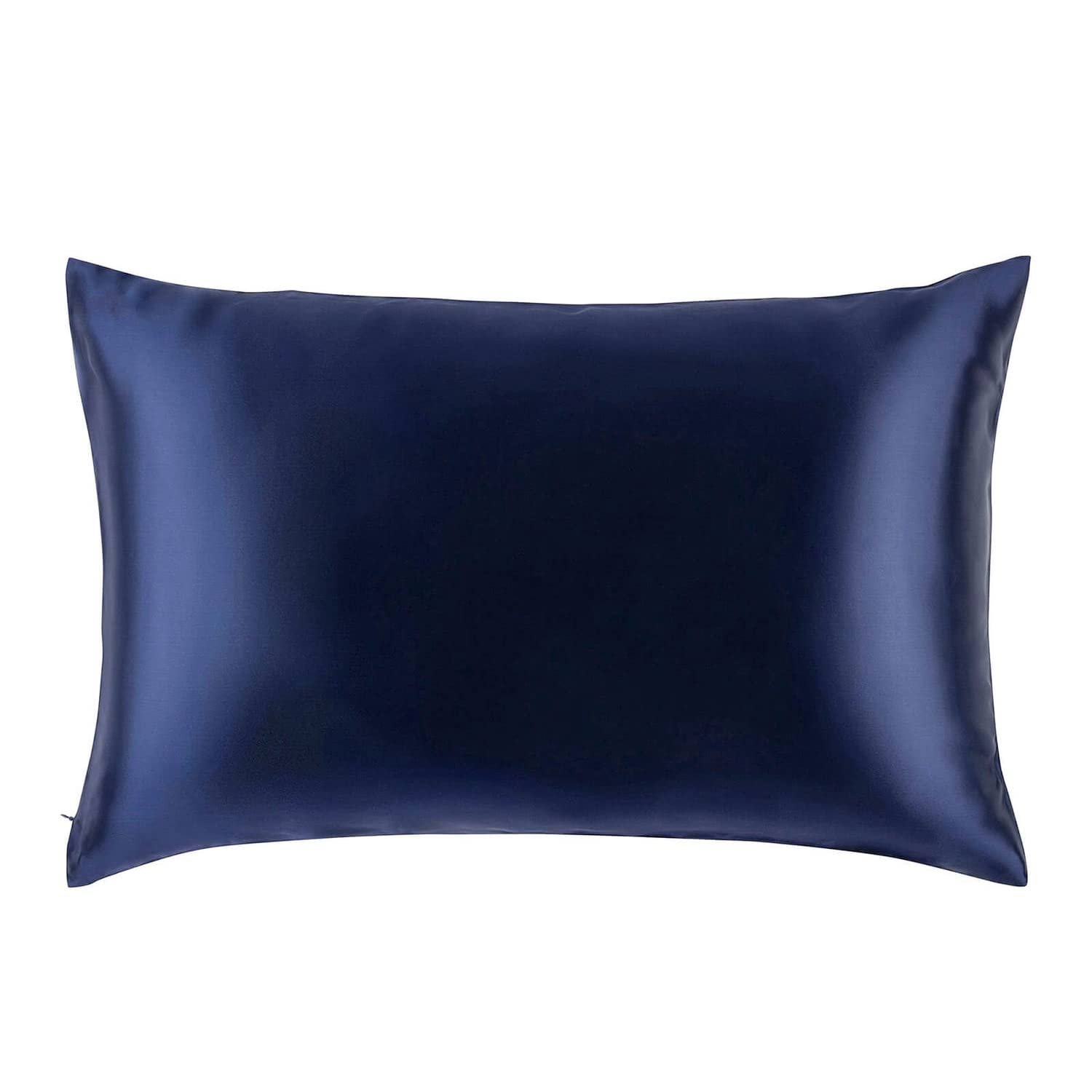 MYK Silk Pure Natural Mulberry Silk Pillowcase, 19 Momme with Cotton Underside for Hair & Skin, Oeko-TEX Certified, Hypoallergenic, Curly Friendly, French Grey