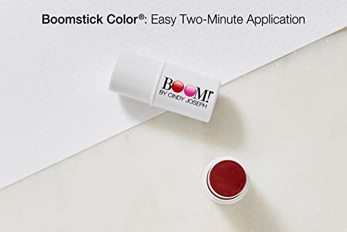 BOOM! by Cindy Joseph Cosmetics Boomstick Trio - 3 Pack Boom Makeup Sticks for Older Women & Mature Skin - Blush Stick, Highlighter Stick & Moisturizer