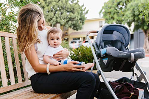 MESA Infant Car Seat - Bryce (White and Grey Marl) + MESA Base