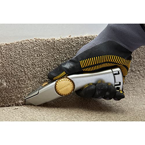 Stanley 2-10-122 Knife "Titan RB" with retractable blade, Silver