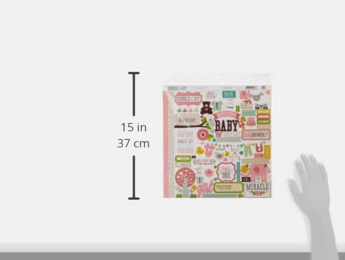 Echo Park Paper Company Echo Park Paper BJG45016 Bundle of Joy Girl Collection Scrapbooking Kit, 12-x-12-Inch