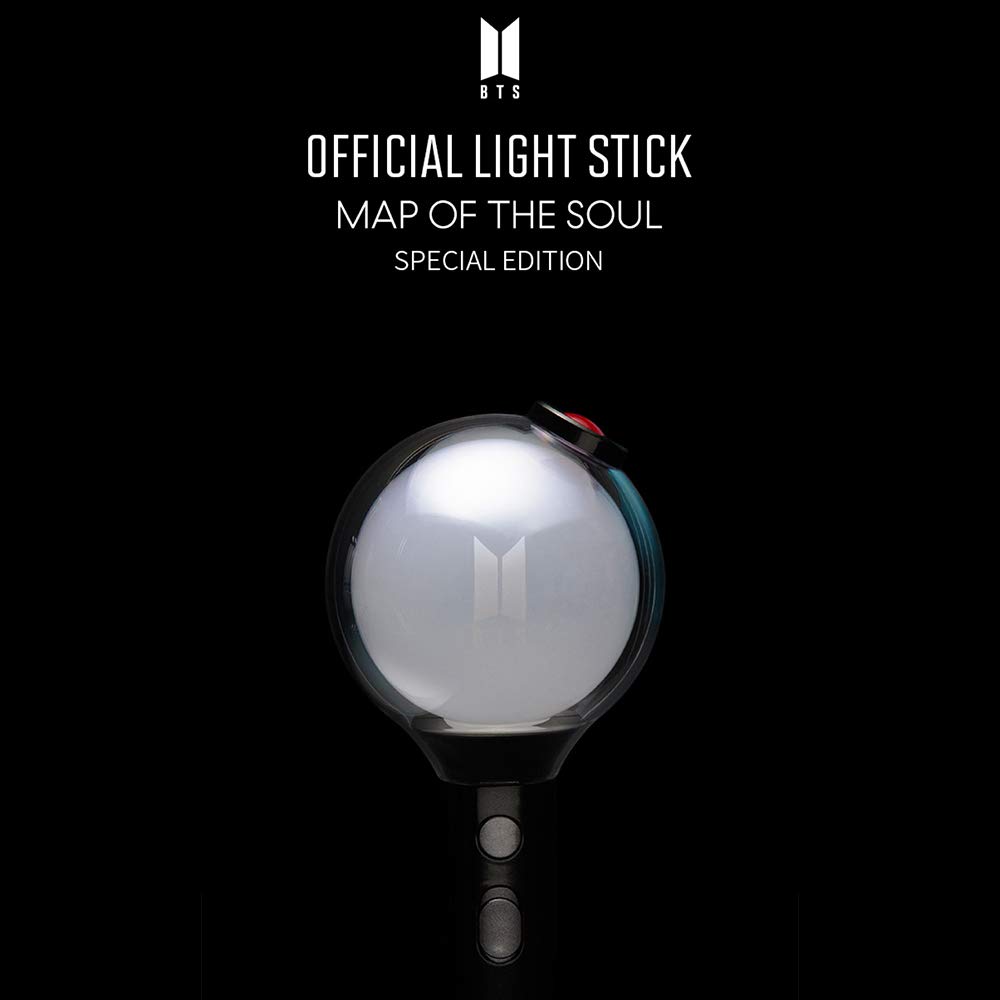 DREAMUS BTS Official Lightstick Map of The Soul Special Edition + BTS Transparant Photocard