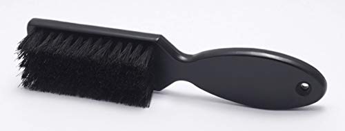 GAMMA+ Professional Barber Fade Brush, Beard Brush, Cleaning Brush for Clipper Tools