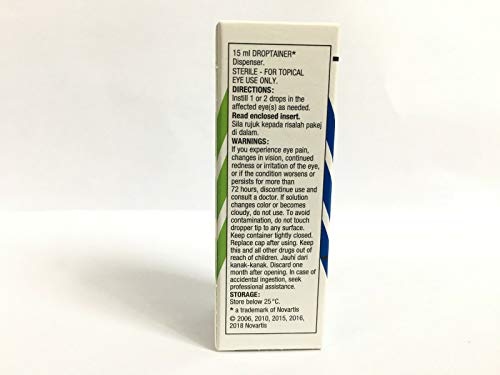 ALCON TEARS Naturale II Eye Drop 15ml New SA