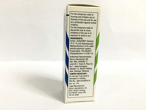 ALCON TEARS Naturale II Eye Drop 15ml New SA