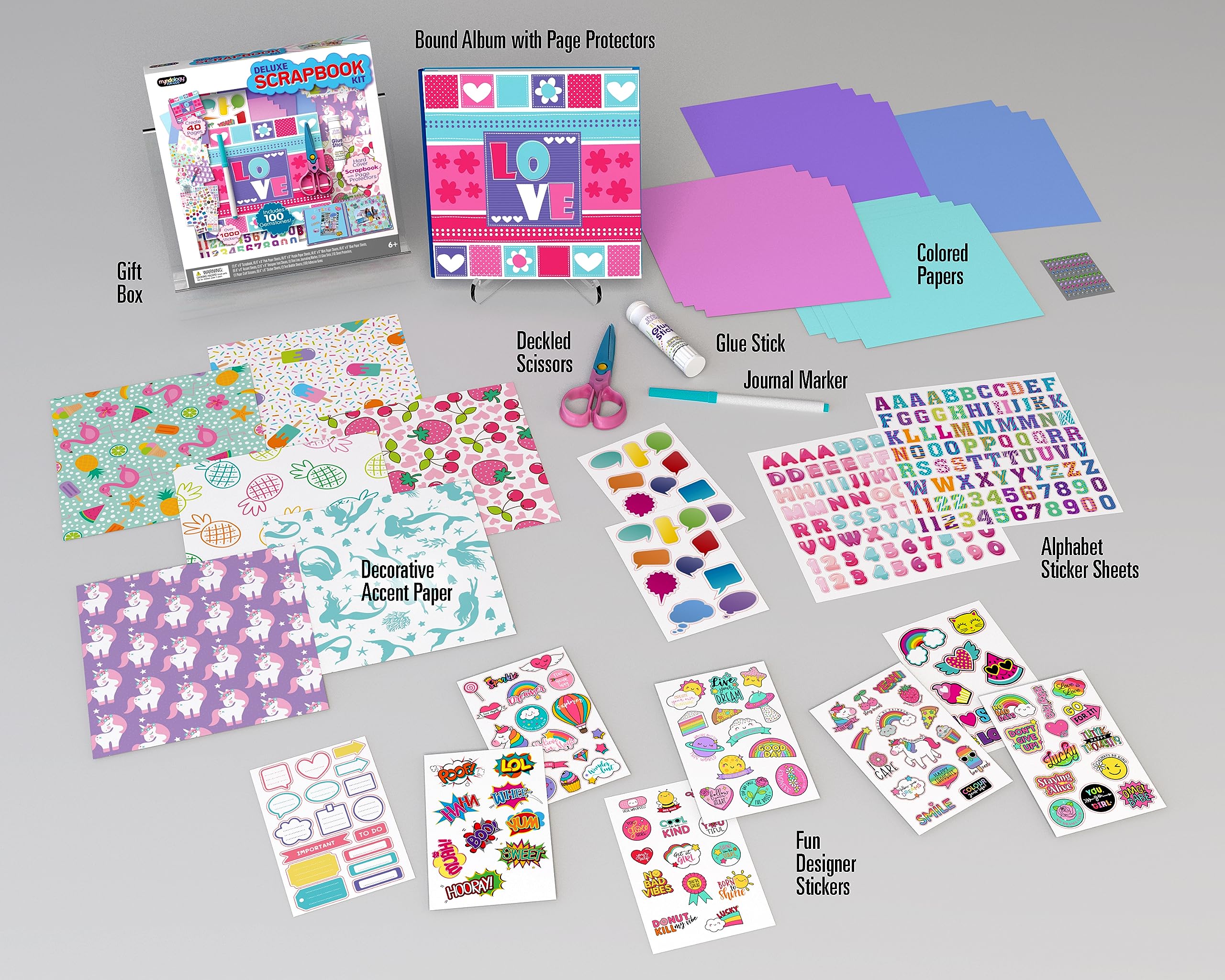 Girls Style Scrapbook Kit