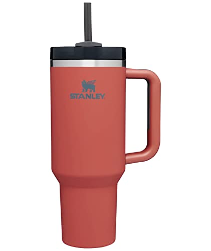 The Quencher H2.0 FlowState™ Tumbler (Soft Matte) | 40 OZ Red Rust