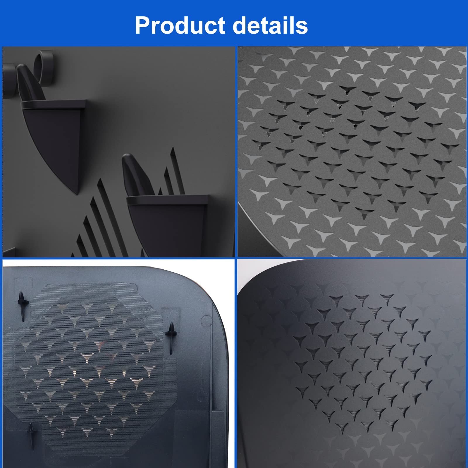 PS5 Console Face Plates,PlayStation 5 Accessories with Fan Vents Faceplate,with Dust Filter for Cooling Vents,Shockproof ABS Shell Cover Case - Digital Edition
