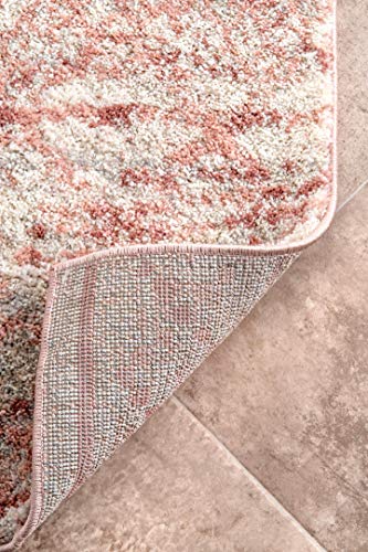 nuLOOM Transitional Moroccan Hattie Area Rug, 9' x 12', Pink