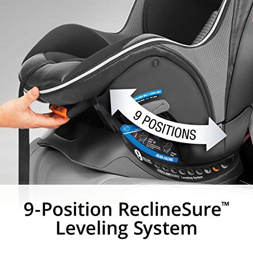 Chicco NextFit Max Zip Air | Convertible Car Seat| Rear-Facing Seat for Infants 12-40 lbs. | Forward-Facing Toddler Car Seat 25-65 lbs. | Baby Travel Gear