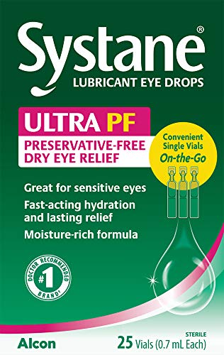 Systane Ultra Lubricant Eye Drops, 25 Count