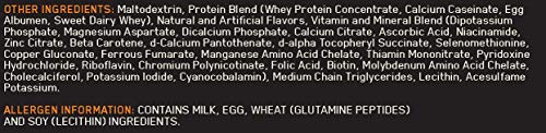 OPTIMUM NUTRITION Serious Mass Gainer Protein Powder, Vanilla, 12 Pound,5443 grams