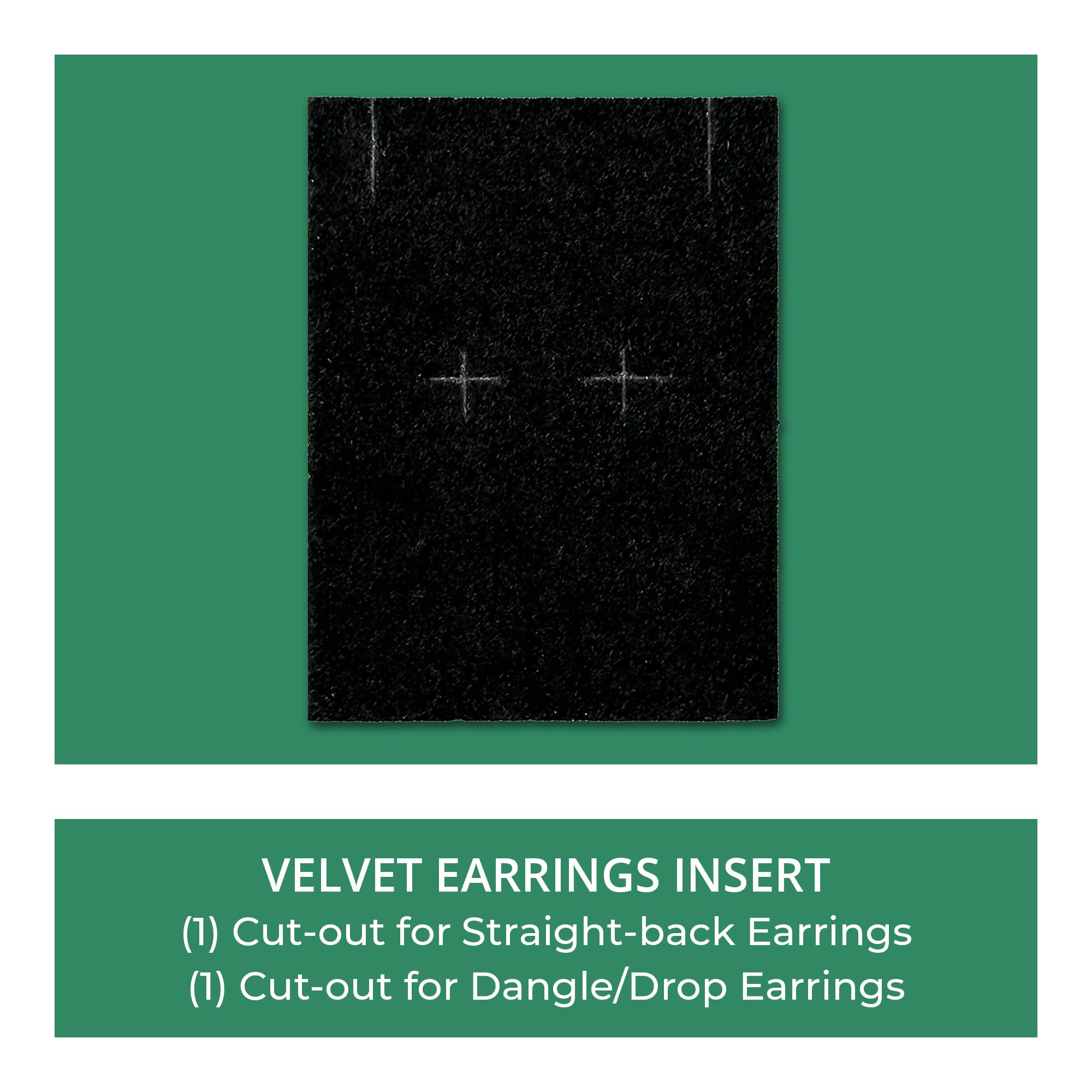 TheDisplayGuys - 24-Pack Cardboard Kraft Paper Jewelry Gift Boxes w. Velvet Padding - Earrings - Marble White - #11 (2.1" x 1.6" x 0.8")
