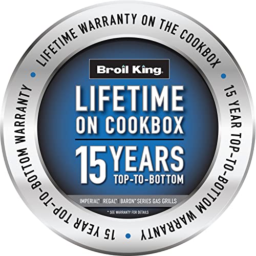 Broil King Regal S 590 Pro Natural Gas Grill - Premium 5-Burner Stainless Steel BBQ