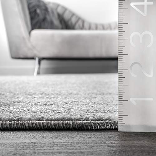 nuLOOM Moroccan Blythe Area Rug, 4' x 6', Dark Grey
