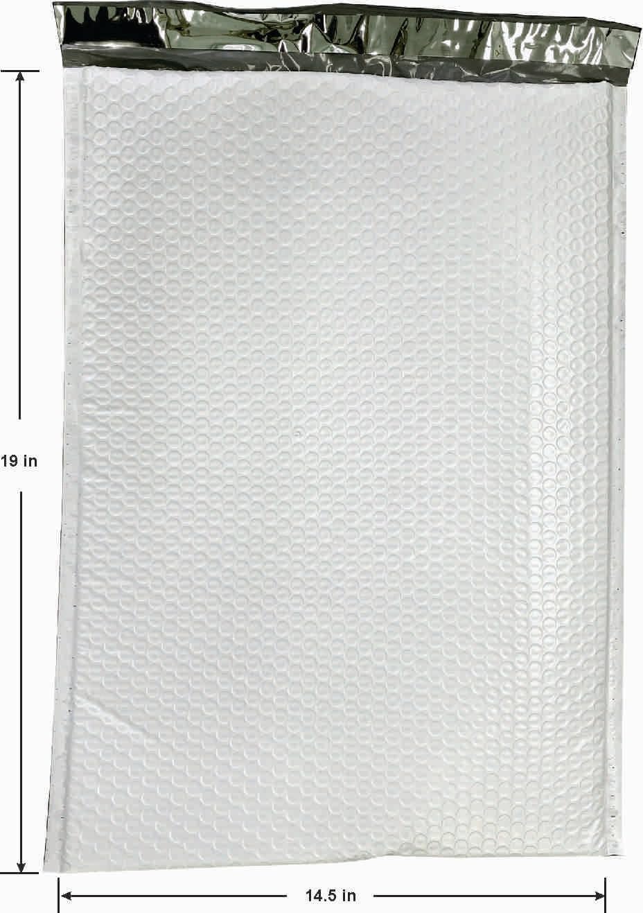 Progo 15 ct #7 Extra Large Poly Bubble Mailers 14.5x19 Inch Bubble Lined Cushioned Poly Mailer. Tear-proof, Water-resistant and Postage-saving Lightweight Shipping Padded Envelopes/Bags.