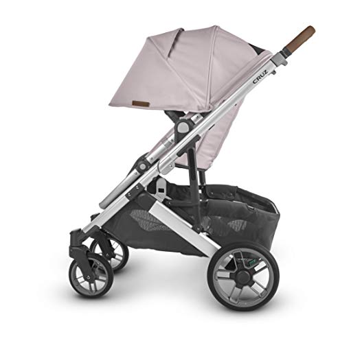 Cruz V2 Stroller - Alice (Dusty Pink/Silver/Saddle Leather) + Infant Snug Seat