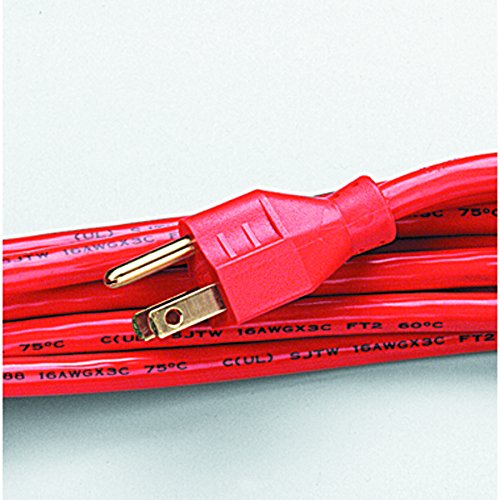 Fellowes 99597 25-Feet 1-Outlet 3-Prong Indoor/Out Heavy Duty Extension Cord