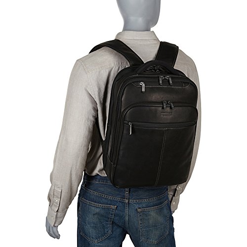 Kenneth Cole Reaction Tablet Shoulder Messenger Bag Colombian Leather, Brown