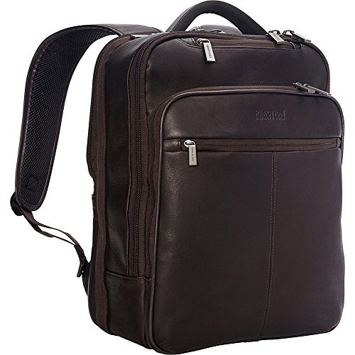 Kenneth Cole Reaction Tablet Shoulder Messenger Bag Colombian Leather, Brown
