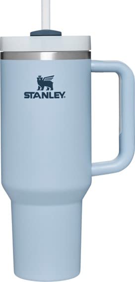 Stanley 30 oz Quencher Chambray/Blue with Straw - H2.0 Flowstate™ Tumbler