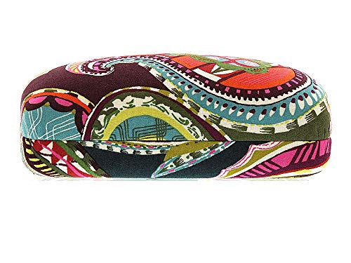 Vera Bradley Sunglasses/Eyeglasses Clamshell Hard Case (Heirloom Paisley, Sunglasses Case)
