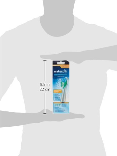 Waterpik Standard SRRB-3E Replacement Electric Toothbrush Heads Pack Of 3