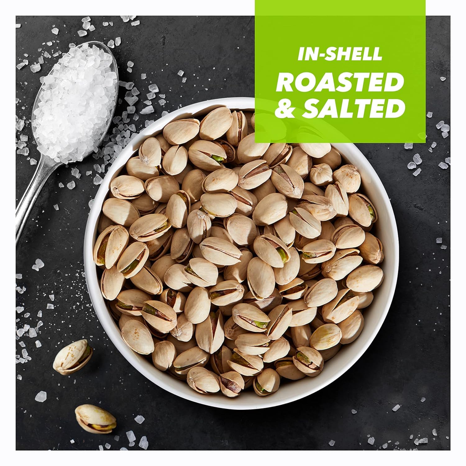 Wonderful Pistachios In Shell, Roasted & Salted Nuts, 32 Ounce Bag, Protein Snacks, Gluten Free Snacks, Healthy Snacks