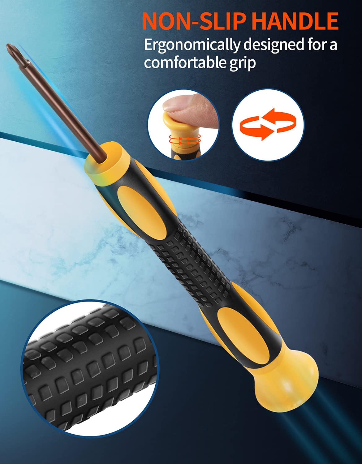 Screwdriver Kit for Nintendo Switch โ 10 in 1 PRO S2 Steel Triwing Y00 Repair Tool Set with Thumb Caps, Tweezers, Cleaning Brush, Opening Accessories for Switch/Switch Lite JoyCon Joy-Con Controller